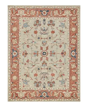 EXQUISITE RUGS Richmond Serapi 6798 Area Rug, 8' X 10 - Beige/rust