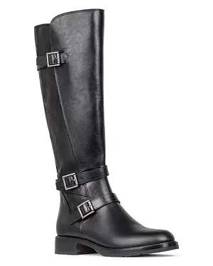 DONALD PLINER Carlota Triple Buckle Boots