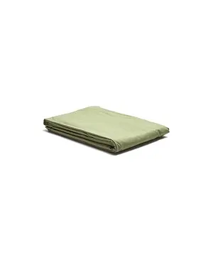 PIGLET IN BED Washed Cotton Percale Fitted Sheet, King Pear