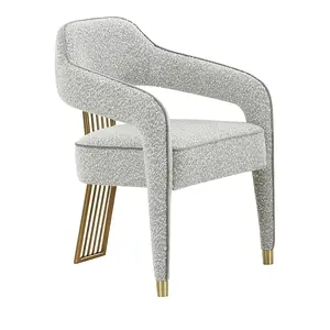 TOV FURNITURE Corralis Performance Dining Chair Gray