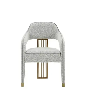 TOV FURNITURE Corralis Performance Dining Chair - Grey