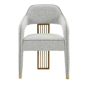 TOV FURNITURE Corralis Performance Dining Chair - Grey