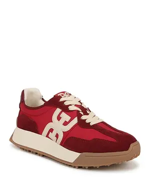 Sam Edelman Langley 3 Sneakers - Deep Scarlet