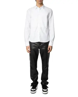 Zadig&Voltaire Sydney Smoking Used Regular Fit Button Down Shirt