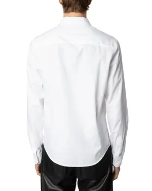 Zadig&Voltaire Sydney Smoking Used Regular Fit Button Down Shirt
