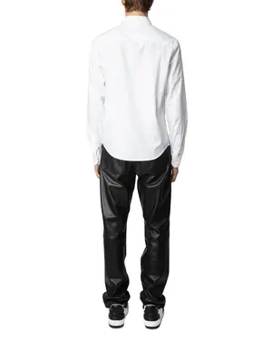 Zadig&Voltaire Sydney Smoking Used Regular Fit Button Down Shirt