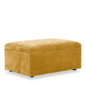 Bloomingdale'S Auburn Medium Rectangle Ottoman, In Fabric - Opulent Margarita