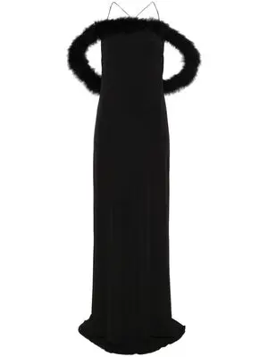 Coperni Boa Halo Maxi Dress