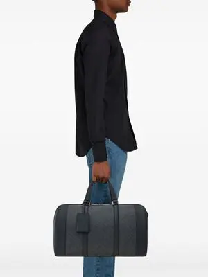 FERRAGAMO Monogram Duffle Bag - Grey