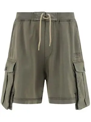 Dsquared2 Cotton Cargo Shorts - Green