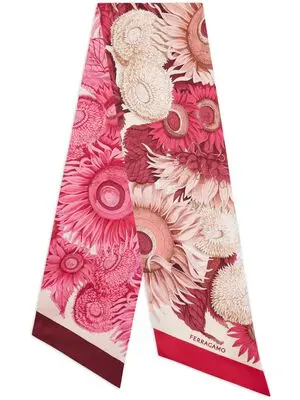 FERRAGAMO Sunflower Print Bandeau - Pink