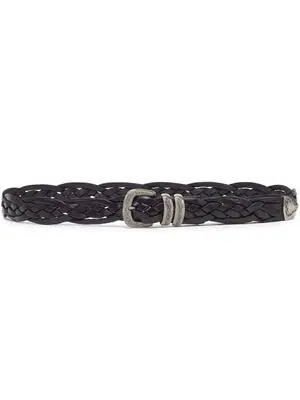 Brunello Cucinelli Leather Belt - Black