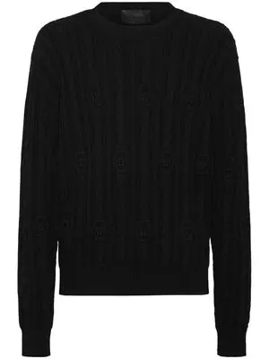 Philipp Plein Logo-embroidered Jumper
