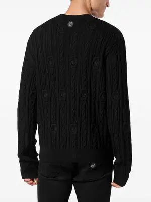 Philipp Plein Logo-embroidered Jumper