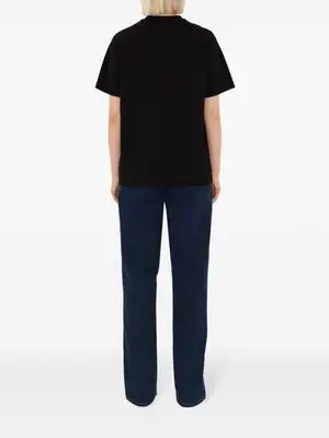 Burberry Check-pocket T-shirt - Black