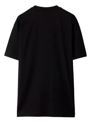 Burberry Check-pocket T-shirt - Black