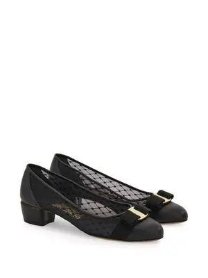 FERRAGAMO 30mm Vara Pumps - Black