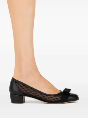 FERRAGAMO 30mm Vara Pumps - Black