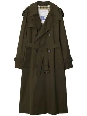 Burberry Castleford Trench Coat - Green