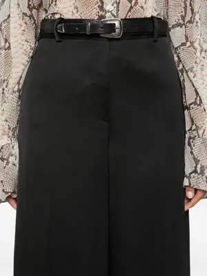 JIL SANDER Pressed-crease Palazzo Pants