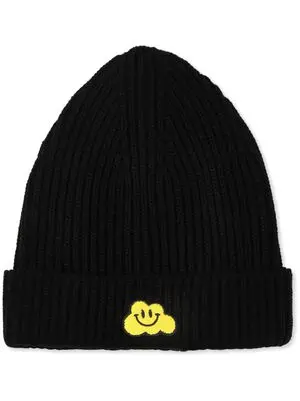 GHAYME Ghayme Cloud-Appliqué Beanie Black