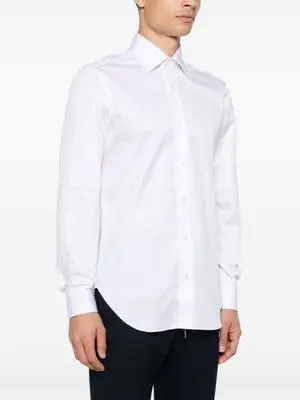 BARBA NAPOLI Cotton Shirt - White