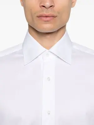 BARBA NAPOLI Cotton Shirt - White