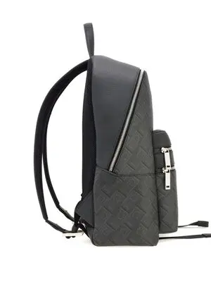 FERRAGAMO Embossed Gancini Backpack - Grey