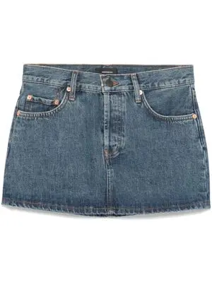 Wardrobe.NYC Denim Micro Mini Skirt