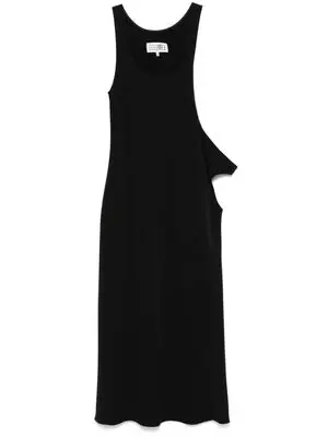 MAISON MARGIELA Asymmetric Midi Dress