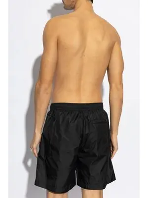 Givenchy Logo-embroidered Swim Shorts - Black