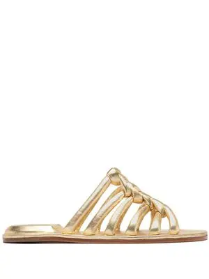 Officine Creative Metallic Sandals For Women