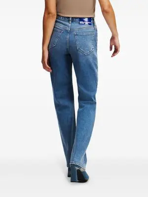 Karl Lagerfeld Logo-patch Straight Jeans