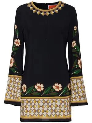 La DoubleJ Supreme Swing Mini Dress - Black