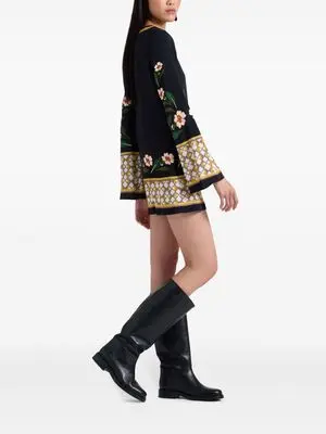La DoubleJ Supreme Swing Mini Dress - Black