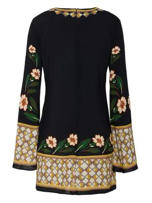 La DoubleJ Supreme Swing Mini Dress - Black