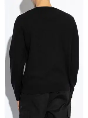 Givenchy Logo-embroidered Jumper - Black