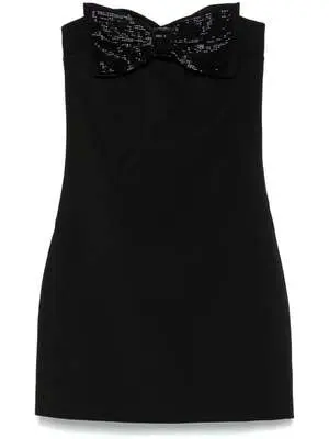 SELF-PORTRAIT Self-Portrait Short Dress - Black