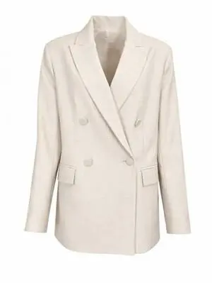 Antonelli Firenze Double-Breasted Blazer - Multicolor