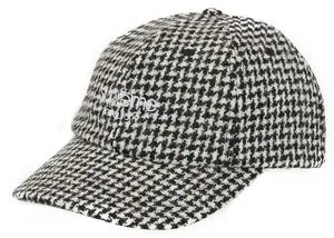 Supreme Harris Tweed 6-panel Cap - White