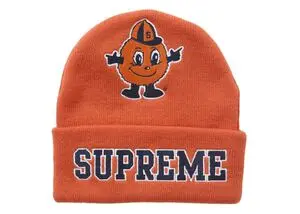 Supreme Mitchell & Ness Ncaa Beanie - Orange
