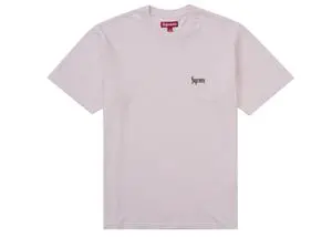 Supreme Old English Tee Shirt - Light Pink