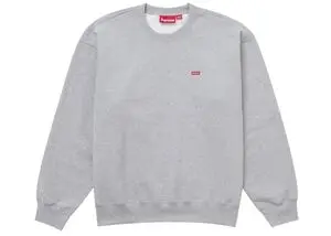 Supreme Small Box Crewneck Sweatshirt - Ash Grey