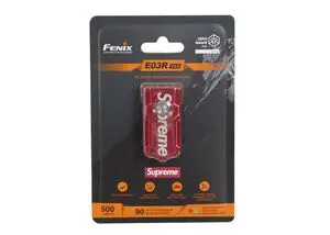 Supreme Fenix E03r Flashlight Keychain - Red