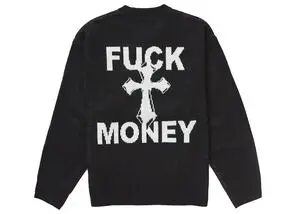 Supreme Printed Sweater - Black