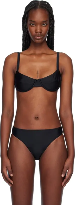 Matteau Matteau Balconette Bikini Top - Black