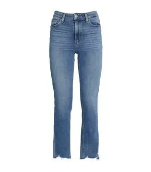 Paige Cindy Straight Ankle Jeans