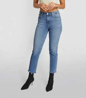 Paige Cindy Straight Ankle Jeans