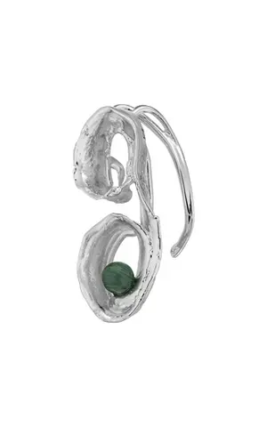 Marina Moscone Spiral Pearl Over Ear Cuff