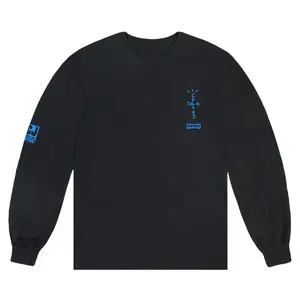 TRAVIS SCOTT Cj Portal Long-sleeve T-shirt - Black